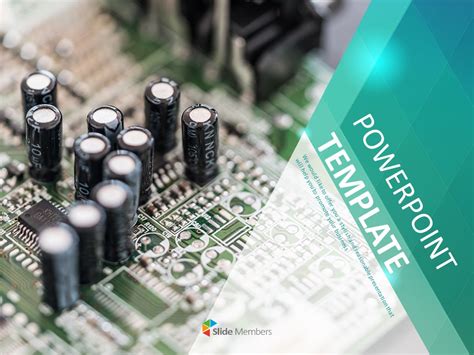 Free Google Slides Green Circuit Board