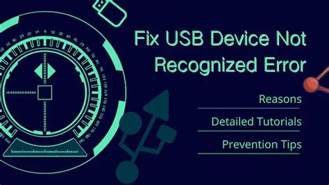 How To Fix USB Device Not Recognized Windows 10 11 8 Ways