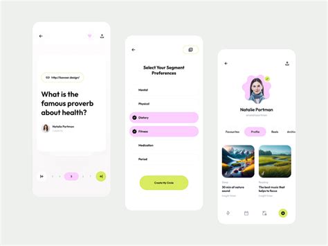 Wellness All In One Ui Kit Ui Ui Kit App Design Layout Ux App Design