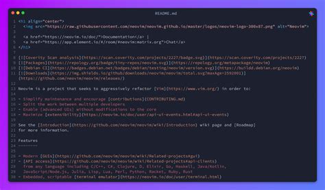 Readme Md Neovim Neovim Sourcegraph