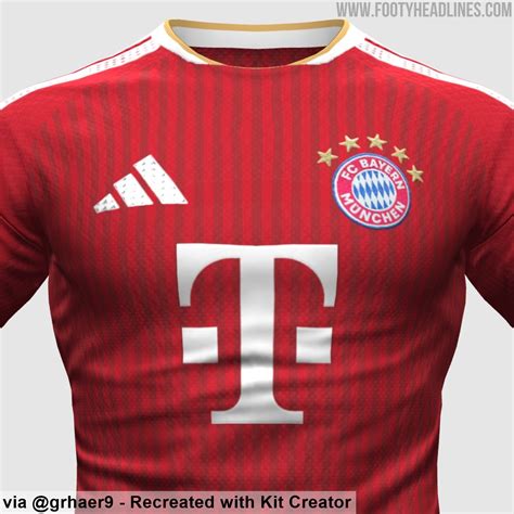 Bayern München 26 27 Home Kit Leaked Full Look Footy Headlines