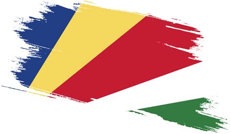 Seychelles Flag With Grunge Texture 12025116 Png