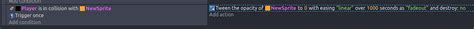 Get Tween Opacity To Work How Do I GDevelop Forum