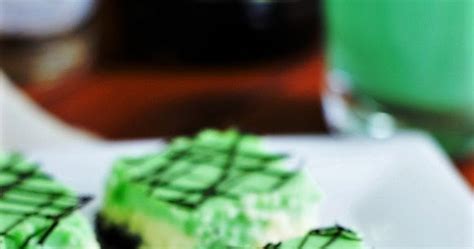 Grasshopper Cheesecake Squares The Kitchen Is My Playground