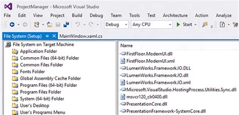 Windows Presentation Foundation WPF NET Visual Studio