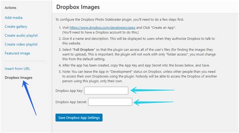 Wordpress Dropbox Plugin Yegera