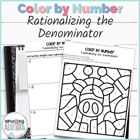 Rationalizing The Denominator Worksheets Practice And Master The Art