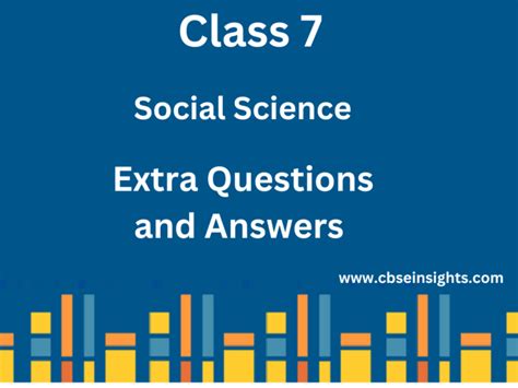 Class Social Science Extra Questions And Answers