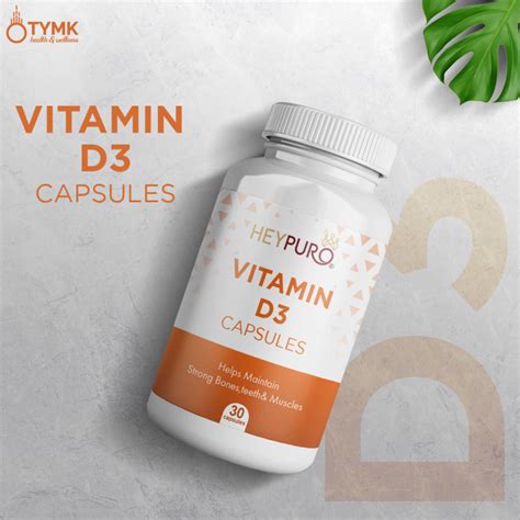 Vitamin D3 Capsules 1000 Iu