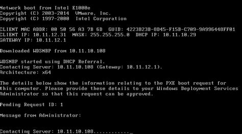 How To Configure Wds Pxe Boot To Continue Booting After A Set Interval