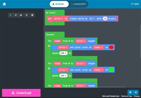 Code With Makecode Sewable Neopixels Adafruit Learning System