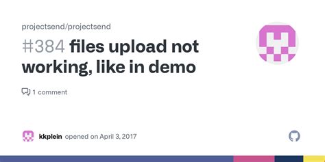 Files Upload Not Working Like In Demo · Issue 384 · Projectsendprojectsend · Github