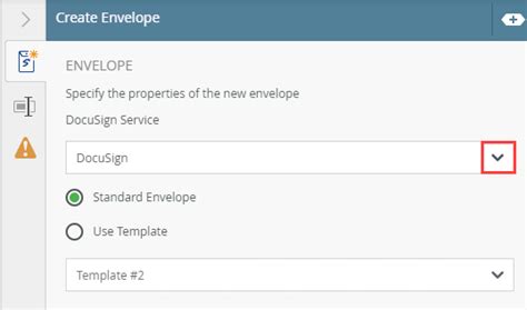 DocuSign Create Envelope Step