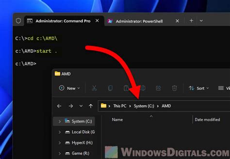 How To Open A File Or Folder In Windows 11 Terminal Cmd
