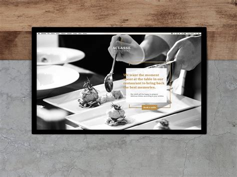 Aclasse Restaurant Branding On Behance