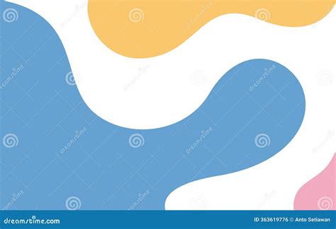 Colorful Fluid Shape Abstarct Background Design Minimalist Curve Backdrop Background Simple