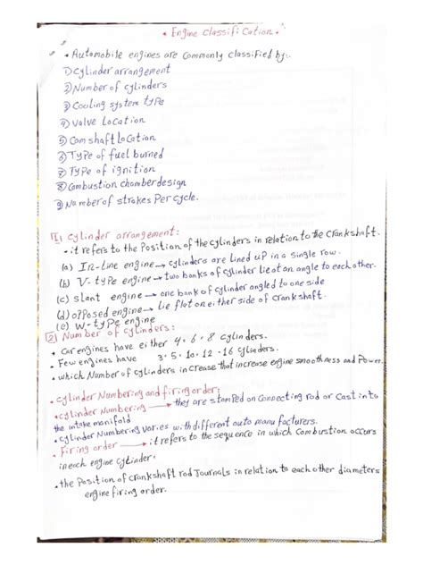 Engine Classification Pdf