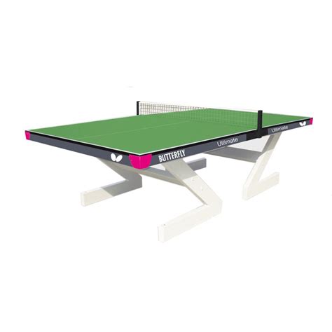 Butterfly Ultimate Outdoor Table Tennis Table Sportsafe