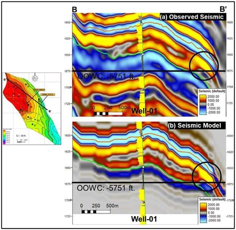 To Model The Seismic Sensitivity To Fluid Effect A Seismic Section Download Scientific