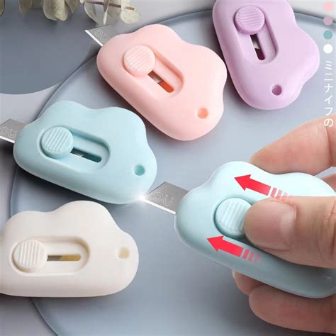 Mini Small Cutting Knife Cute Art Knife Wrapping Knife Stationery Office School Supplies