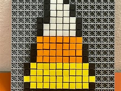 Candy Corn Pixel Art Free 3d Print Model Makerworld