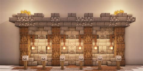 Best 13 Minecraft Dark Oak Wall Design Artofit