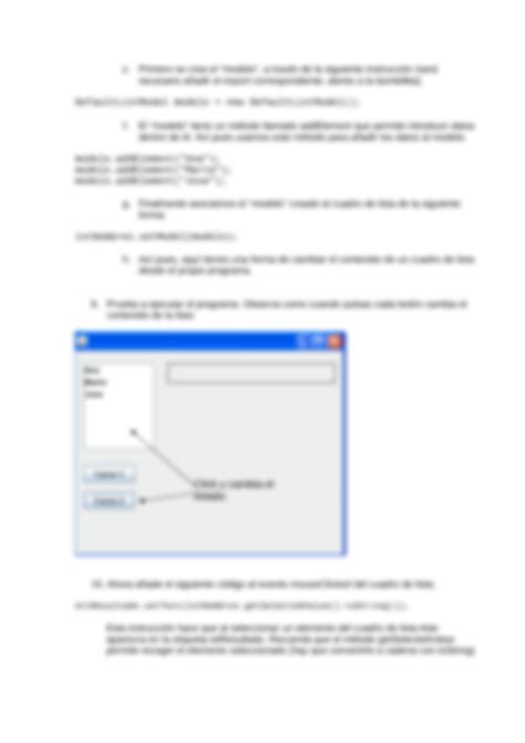 Solution Java Swing Poo Tema 1 Ejercicios Guiados 05 Listas