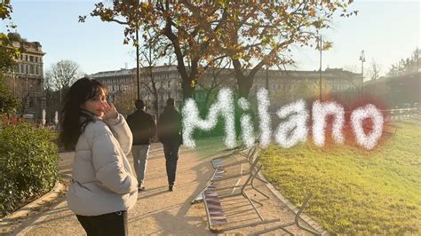 Vlog 갑자기 떠나는 여행ㅣ2박3일🇮🇹밀라노ㅣ먹기만 하는 여행ㅣ인생네컷ㅣ피자 파스타와 살루떼ㅣ프랑스 교환학생 Vlog Youtube