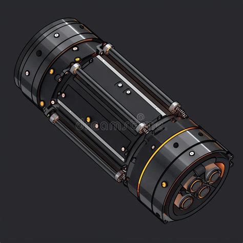 Cylindrical Module Stock Illustrations 262 Cylindrical Module Stock