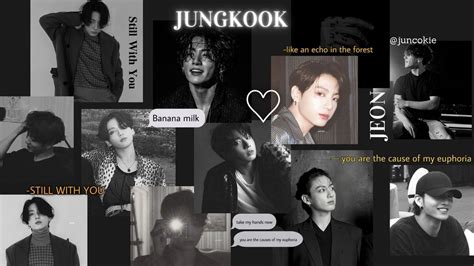 𝐽𝐾 𝑤𝑎𝑙𝑙𝑝𝑒𝑟 Jungkook Canciones de ariana Wallpaper para pc