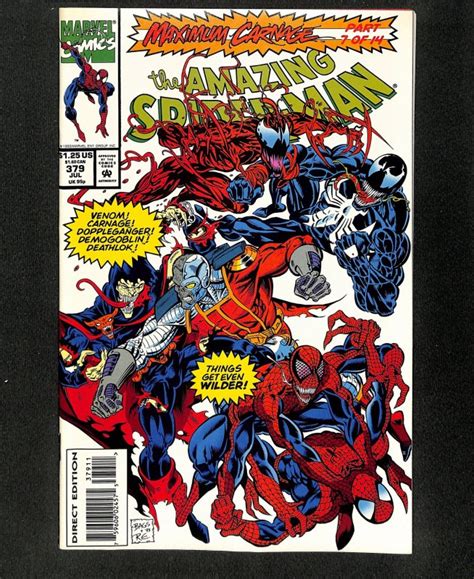 Amazing Spider Man 379 Maximum Carnage Part 7 Venom Full Runs
