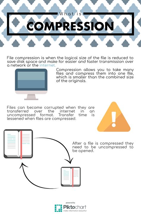 3d animation compression infographic