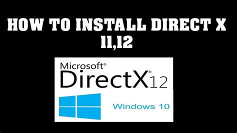 How To Install Directx Graphics Tools In Windows