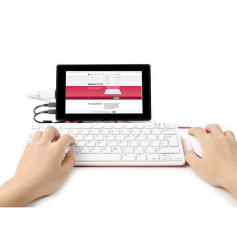 Raspberry Pi 400 Kit With 7inch Hdmi Touch Display