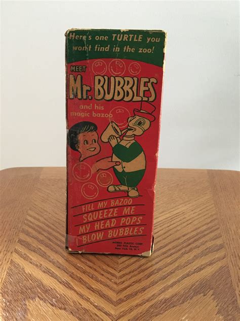 Vintage 1950s Mr Bubbles Bubble Blowing Turtle