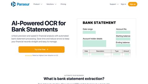 10 Best Bank Statement Extraction Software In 2024