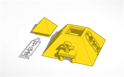 3d Design Pyramid Bank Tinkercad