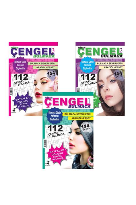 Olimpos Yayınları Süper Çengel Bulmaca 1 2 3 Set Fiyatı Yorumları