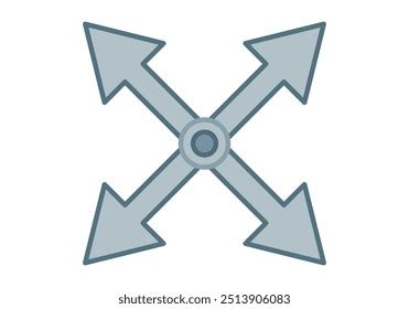 Crush On Gender Fluid Heart Arrow Stock Vector Royalty Free Shutterstock