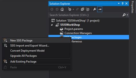 Tips And Tricks How To Create Deploy And Configure Ssis Package Part 1