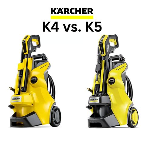 Karcher Showdown: The Ultimate K4 vs. K5 Comparative Guide