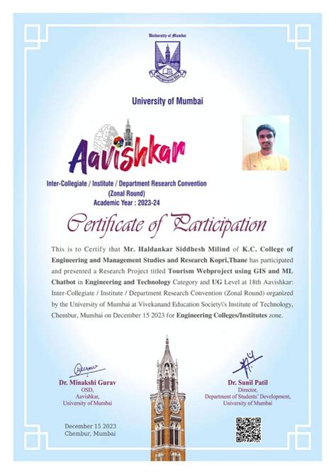 Siddhesh Haldankar On Linkedin Avishkar Universityofmumbai Teamwork Projectpresentation
