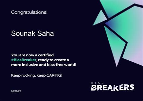 sounak saha on linkedin biasbreaker biasawareness cultivatinginclusion progressiveworkspaces…