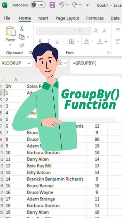 Groupby In Excel Simplify Your Data Analysis Exceltips Exceltricks
