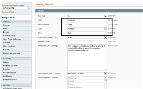 From Which Table Does Magento Extract The Shipping And Handling