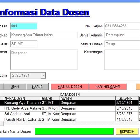 Main Menu Interface Information • Home Menu This Menu Is Used To
