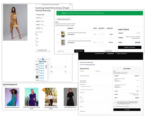 Fashion Rental Software With Online Booking System Reservety