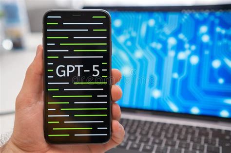 On The Screen Of A Mobile Phone There Is A Neural Network And Gpt 5