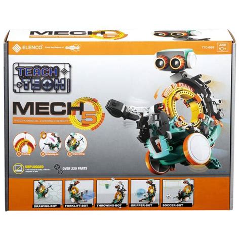 Teach Tech MECH 5 Mechanical Coding Robot TTC 895 Blain S Farm Fleet