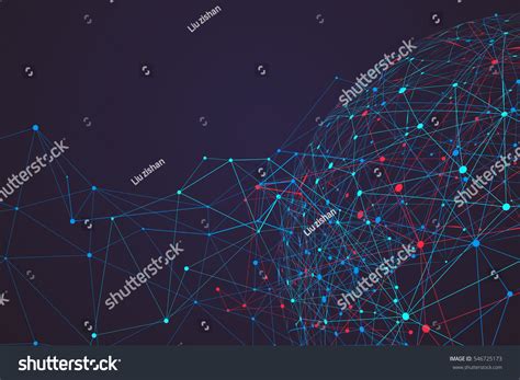 Internet Connection Abstract Sense Science Technology Stock Vector Royalty Free 546725173